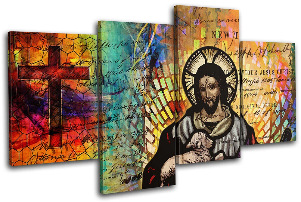 Jesus Cross Abstract