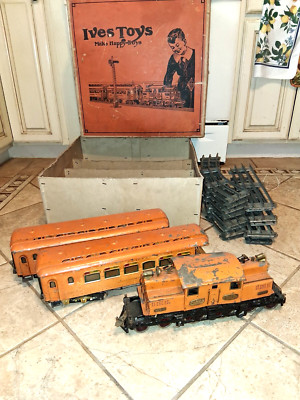 Rare Ives Original Prewar #704 Boxed Set Standard Gauge, #3243 loco | eBay