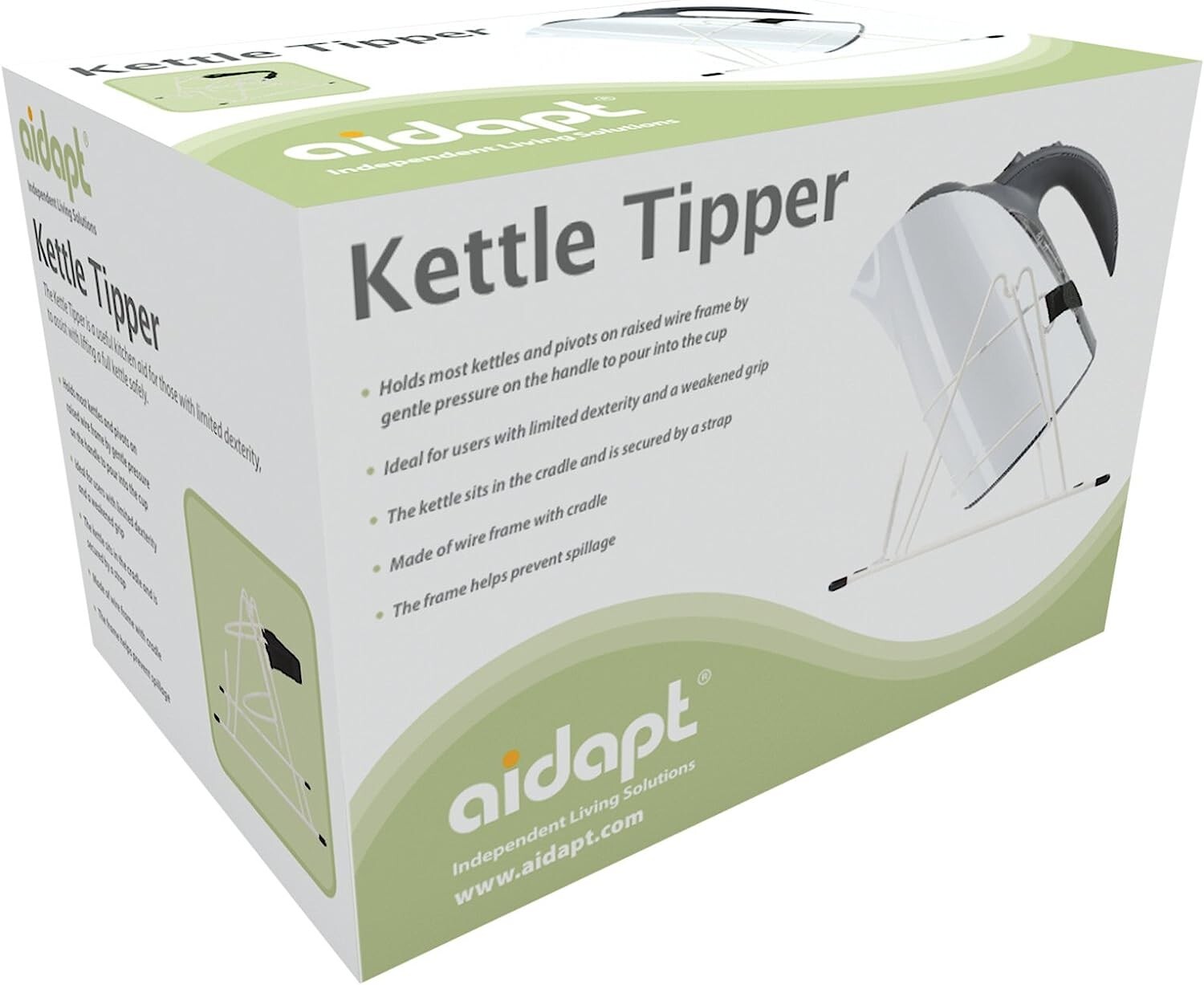 Kettle Tipper Safe Pour Safety Aid Kitchen Mobility Prevent Spillage ...