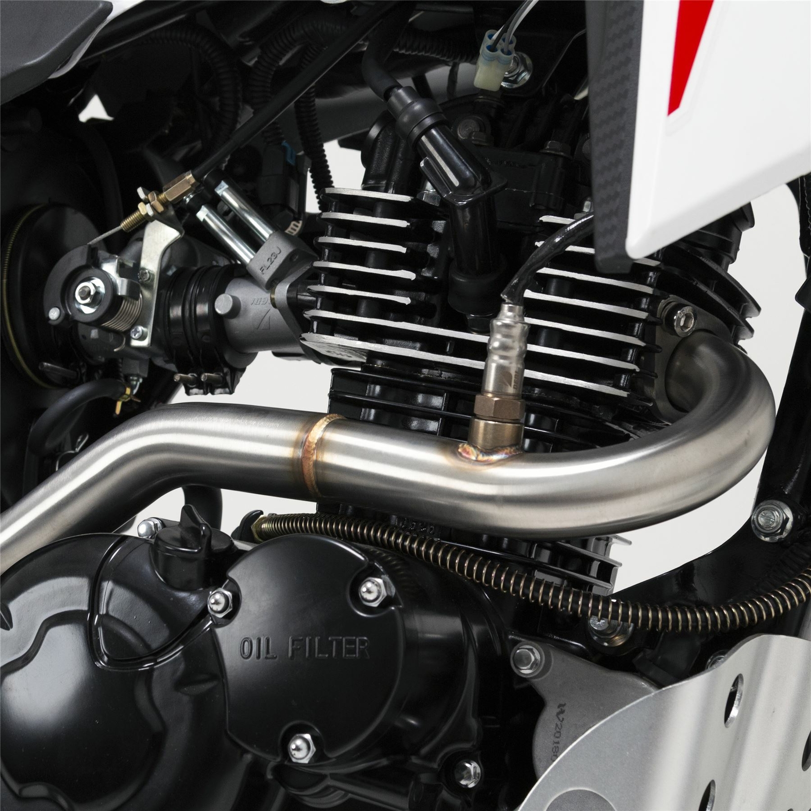 Toro Spring Full Exhaust System for Sinnis Apache SM 125 QM125GY-H 17 ...