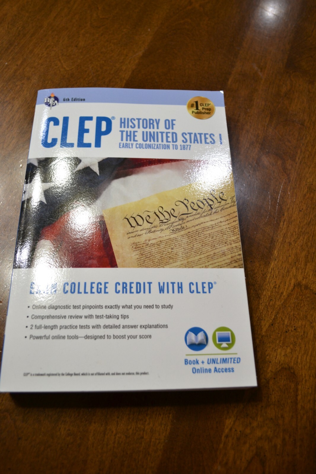 CLEP Test Preparation Ser.: CLEP® History of the United States I ...