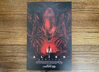 OFFICIAL MATT FERGUSON ALIEN ROMULUS "11 X 17” CINEMARK MOVIE PROMO ...
