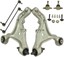 FRONT SUSPENSION LOWER CONTROL ARMS KIT FOR VOLVO S60 S80 MK1 V70 MK2 ...