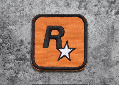 FABULOUS AND RARE ROCKSTAR GAMES EMBROIDERED IRON-ON PATCH... | eBay