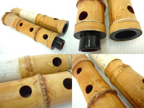 Shakuhachi Japanese Bamboo Flute Woodwind Instrument 42cm #S-0441 | eBay