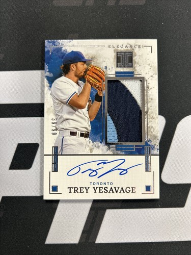 2025 Panini Impeccable Baseball Trey Yesavage On Card Patch Auto /99 | eBay
