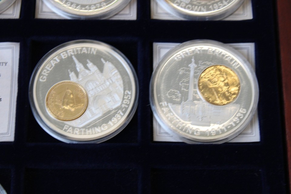 Windsor Mint HISTORY OF BRITISH CURRENCY Pre-decimalisation Coin Series ...