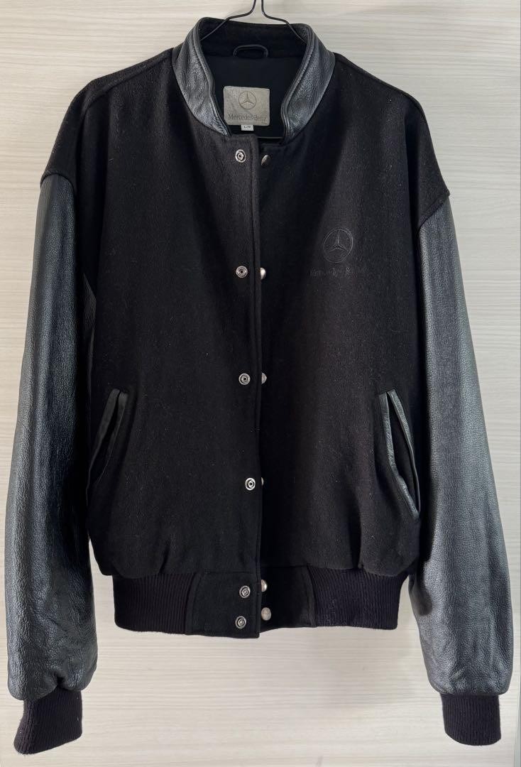 Mercedes Benz Varsity Jacket Leather No.sj3305 - Gem