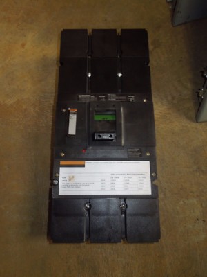 Merlin Gerin Compact CK800NA # 35026 800A 3P 600V Molded Case Switch ...