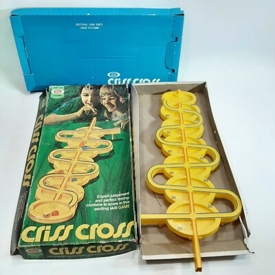 Vintage Criss Cross 1972 Board Game 70s Ideal | eBay