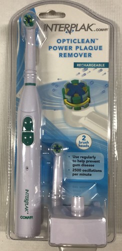 INTERPLAK Electric Toothbrush Conair Power Opticlean | eBay