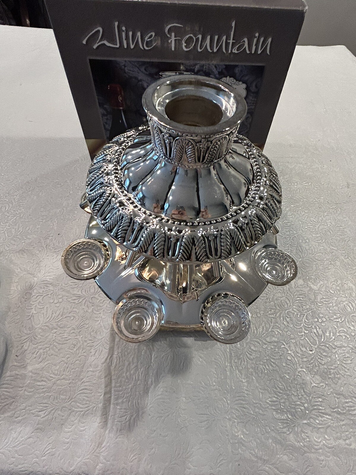 Judaica Treasures By Studio Silversmiths Wine Fountain | eBay