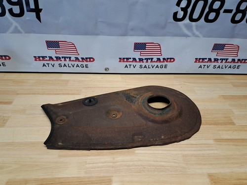 Honda ATC 200 185 Chain Guard Cover Shield With Plug OEM Hg | eBay