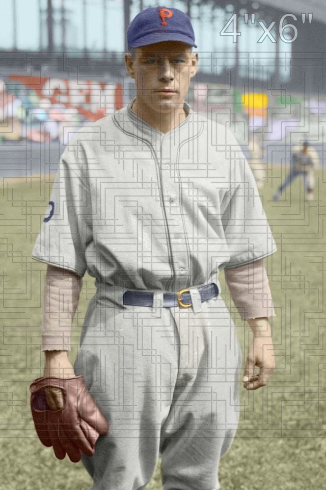 Emil Yde - 1925 Pittsburgh Pirates - choose a style - colorized print ...