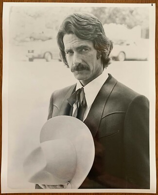 Orig 1977 SAM ELLIOTT Publicity Press Photo TV Mini Series ASPEN 8 X 10 ...