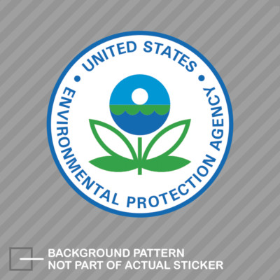 EPA Sticker Decal Vinyl Environmental Protection Agency | eBay