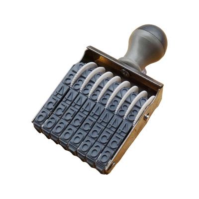 Numbering Stamp Digit Number Rolling Stamp Vintage Supplies for Office ...