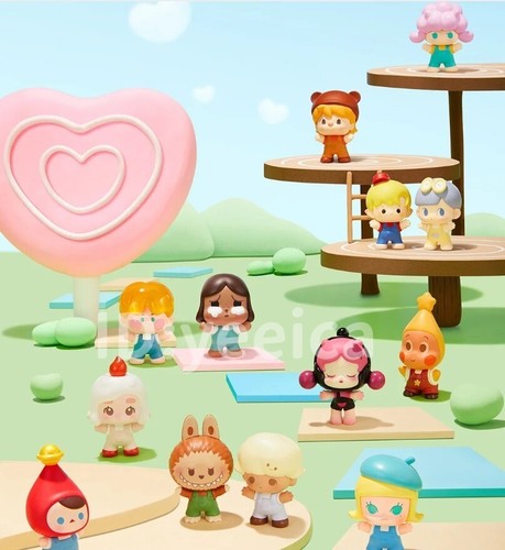 Authentic POPMART POP BEAN Hugging Series Blind Box Figure Full Set(20 ...