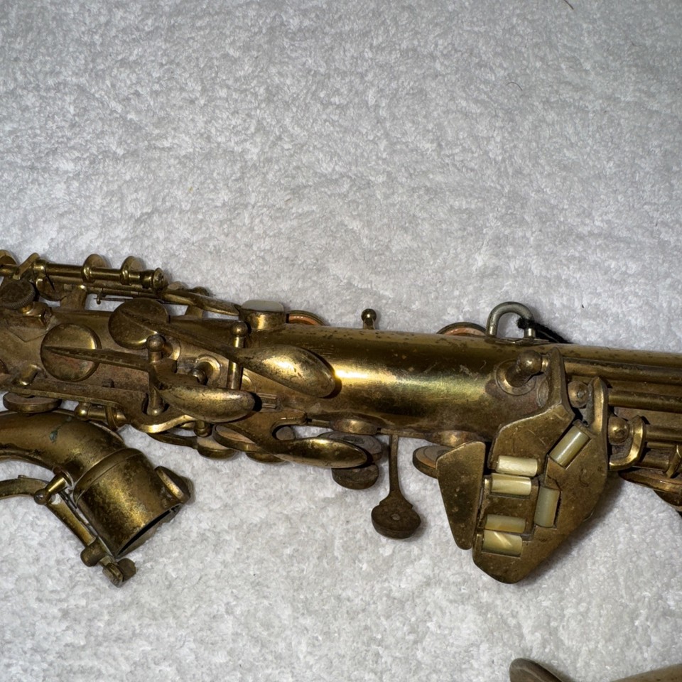 Vintage Conn 6m alto saxophone 1949 334-1xx L Brass | eBay