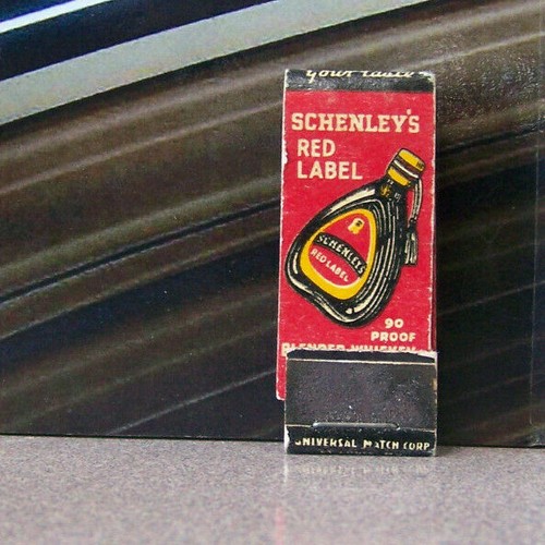 Vintage Matchbook X3 Schenley's Red Label 90 Proof Blened Whiskey ...