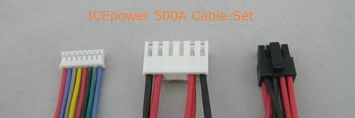 DIY Single ICEpower 500A Cable-set UL quality Silicone cable JST ...