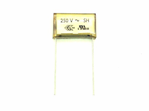 1x RIFA CAPACITOR 100n+100R X2 250V ~ SH, PMR209 RC-unit (0,1µF, 100nF ...