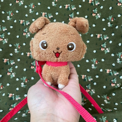 Rare Sanrio Chibimaru Plush Dog with red leash | eBay