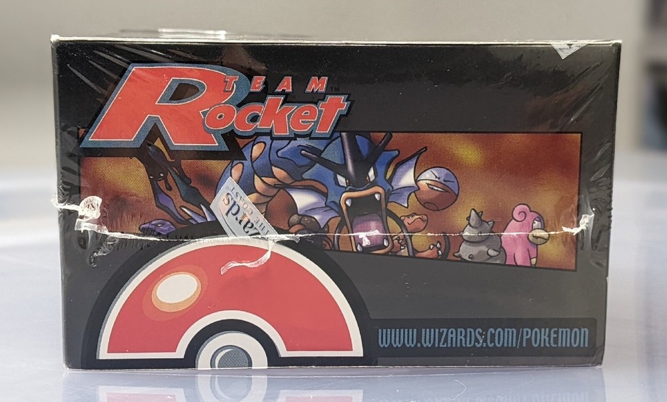 Pokemon Factory Sealed TCG TEAM ROCKET 1ST EDITION ENGLISH Booster Box ...