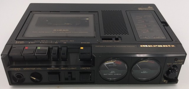 Marantz PMD430 3 Head Stereo Professional Cassette Recorder, Black for ...