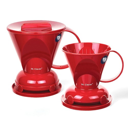 Mr. Clever Coffee Dripper Smart Handy Brewer BPA Free Hand Drip 2 Sizes ...