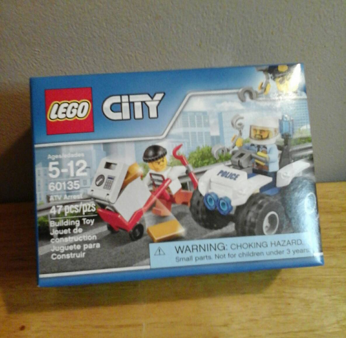 LEGO City Police ATV Arrest 60135 Building Kit 47 Pieces Stocking ...