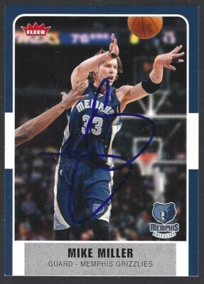 2007-08 Fleer Basketball #105 Mike Miller IP autograph signed card | eBay