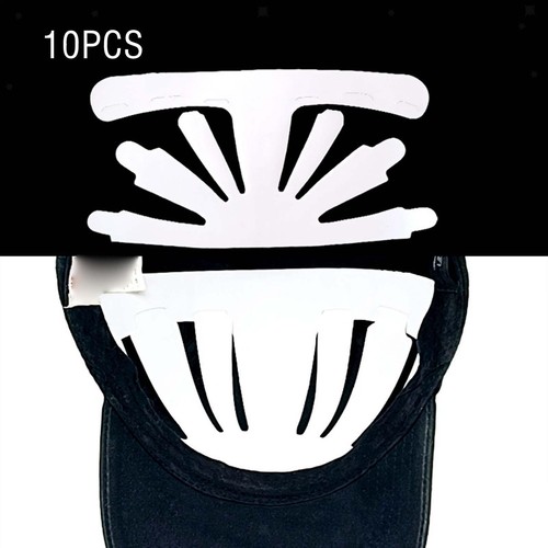 10 Pieces Baseball Caps Inserts Hat Liner Support Tabletop Hat Support ...
