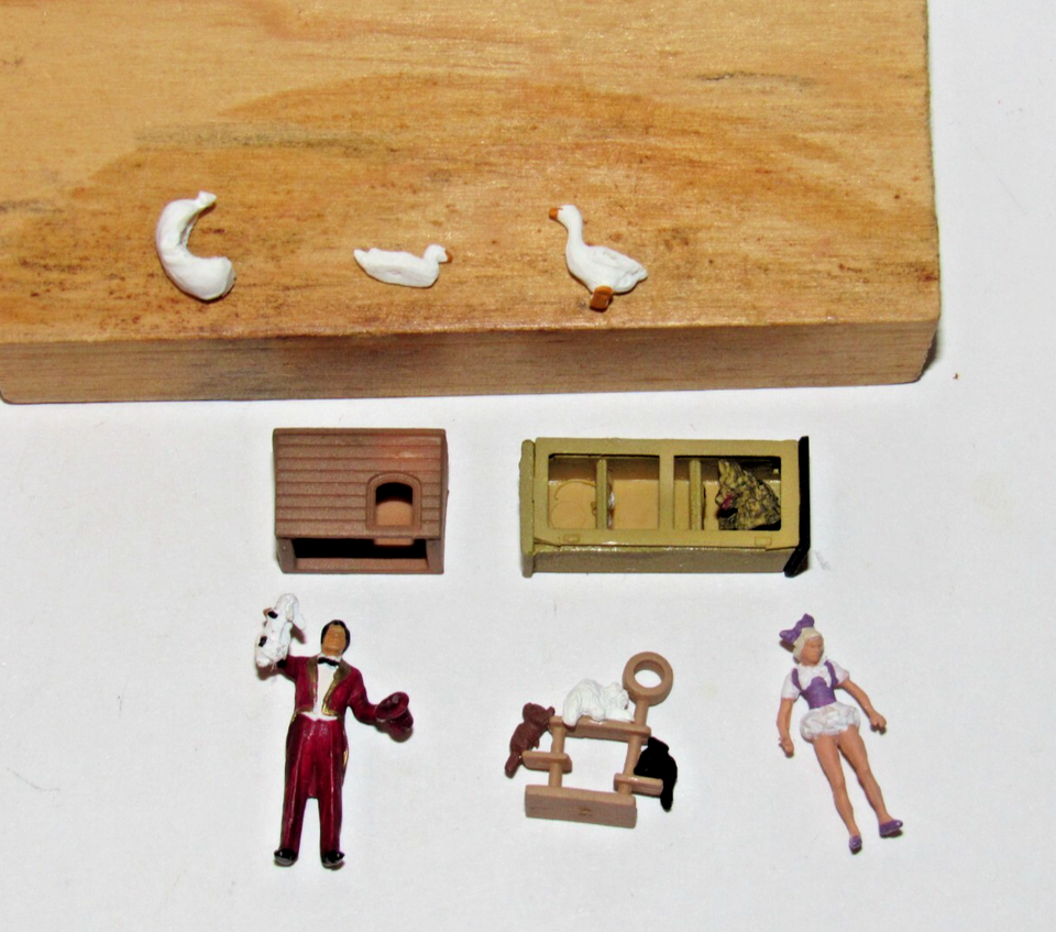 Preiser ho scale BARNYARD REVIEW CIRCUS ACT for Model Train Layouts ...