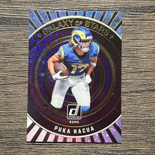 2024 Panini Donruss Galaxy Of Stars Puka Nacua #GOS-LAR - LA Rams | eBay
