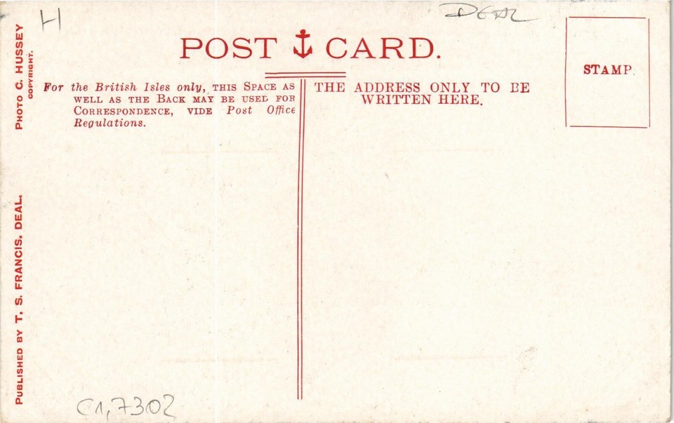 Old postcard vintage UK. Fisherman. Customs tradition (573) | eBay