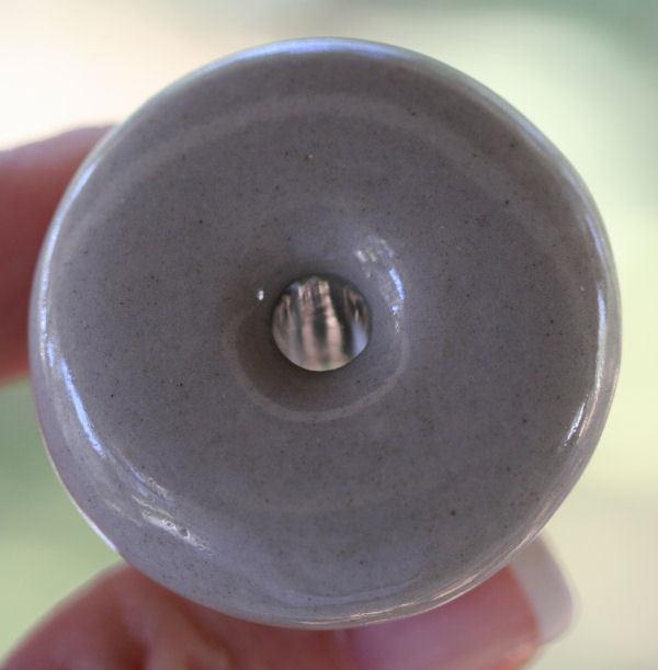 2 pk Ceramic Wick Holder | Large Ceramic Wick Holder with 10 ...