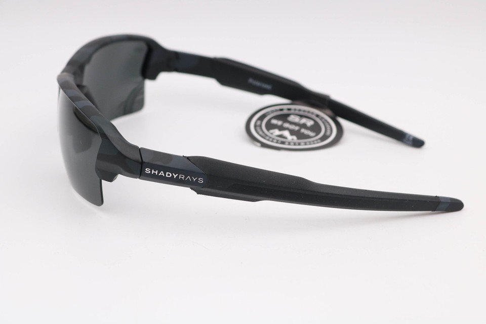 Shady Rays Talon Black Camo Black Rectangle Ta-4 Polarized Sunglasses ...