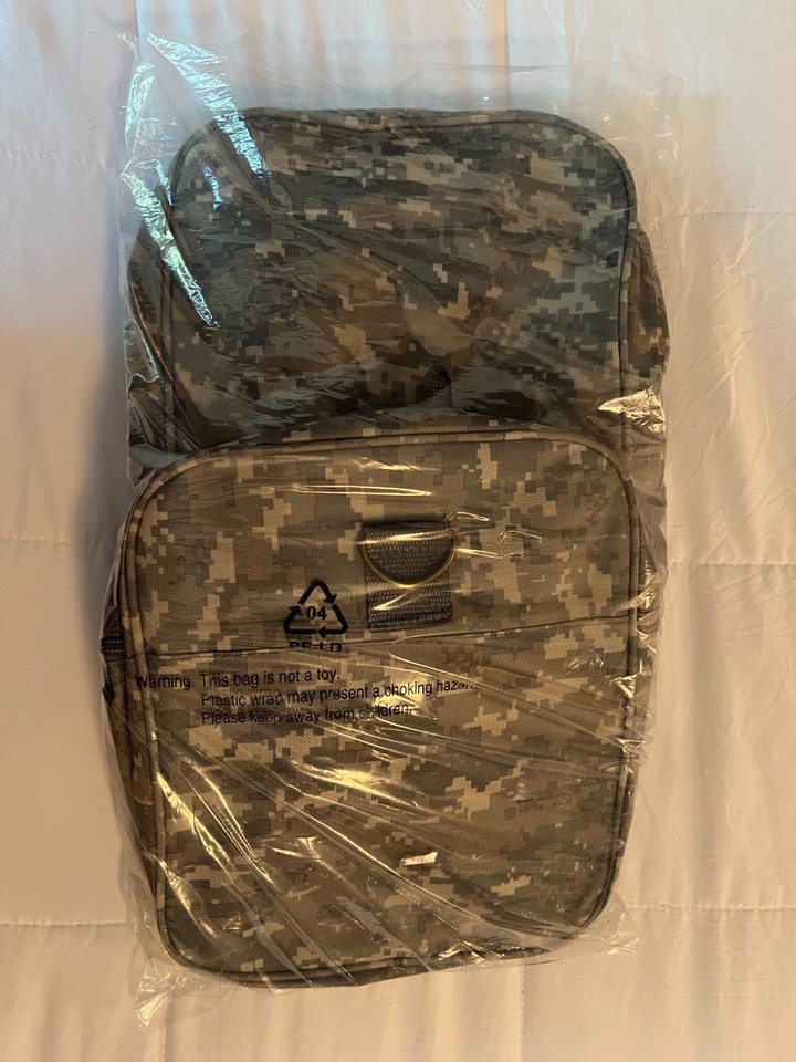 NRA National Rifle Association Camouflage Travel/Duffel Bag (NEW) Never ...