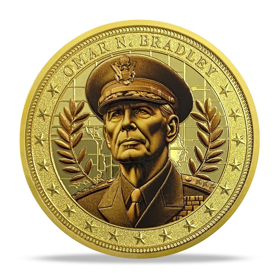 Nine Legendary Generals Commemorative Coin Set Military Hero Tribute ...