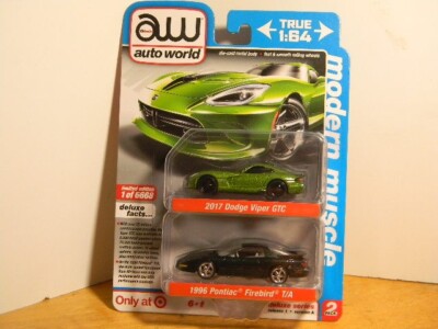 2022 Auto World 'DELUXE 2 PACK' "MODERN MUSCLE", Rel. 1 Ver. A Unopened ...