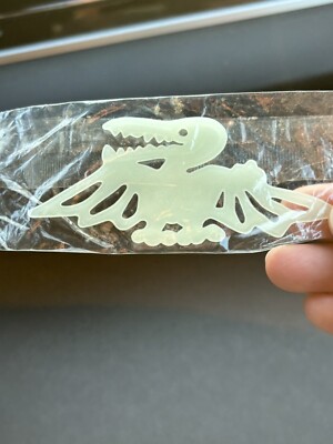 1970's POST FRUITY PEBBLES GLOW IN THE DARK DINOSAUR SKELETON CEREAL ...