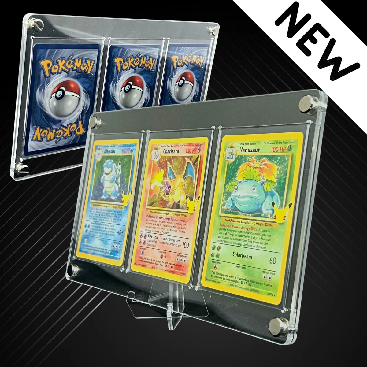 Pikachu TG03 Custom Display Case for Pokémon Card mysaiforce.com
