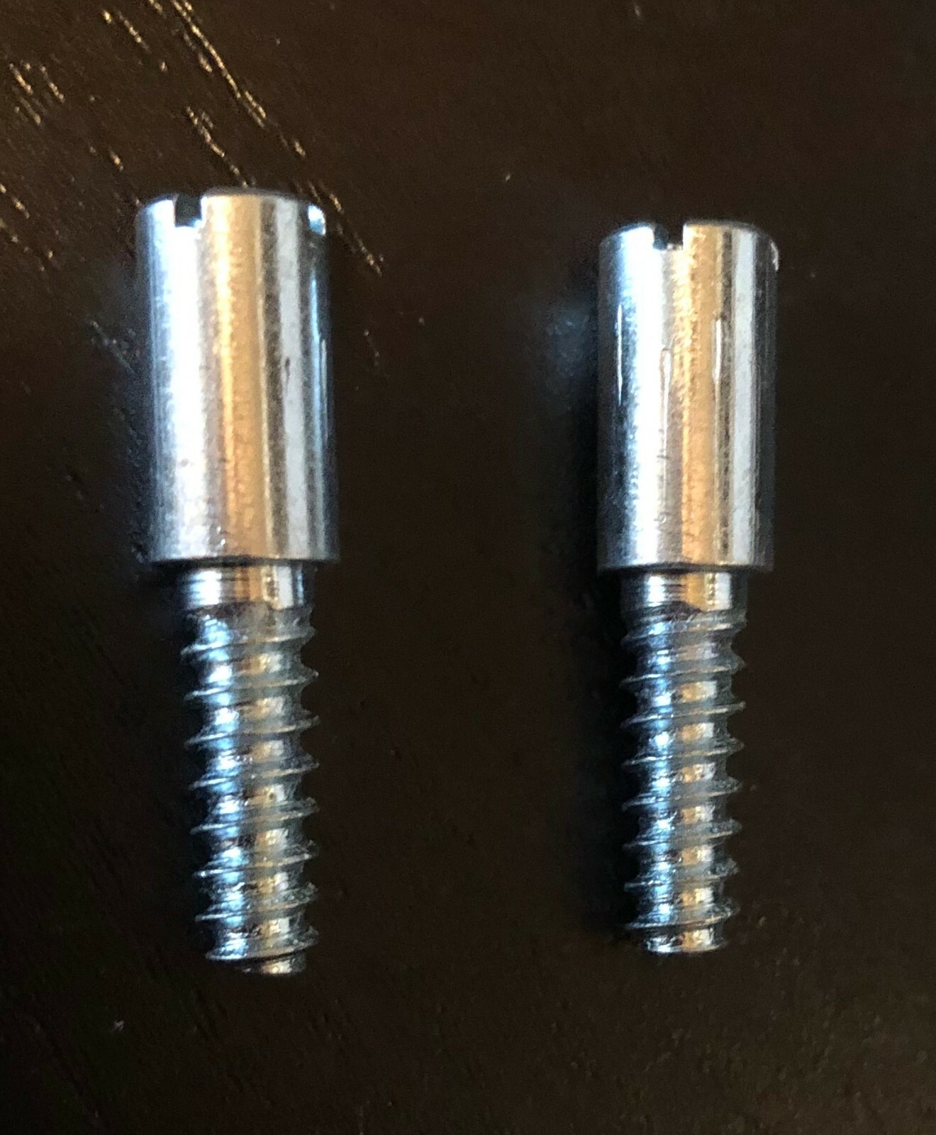 2x Ikea Screw SCREWS Sleeve Fastener 28mm Threaded Steel Part # 112366 ...