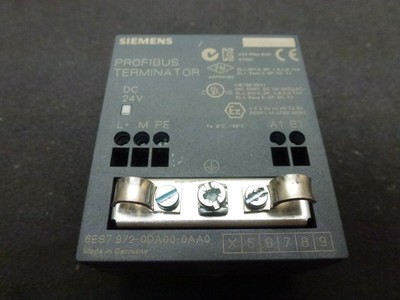 Siemens Simatic S7 6ES7 972-0DA00-0AA0 Profibus Terminator | eBay