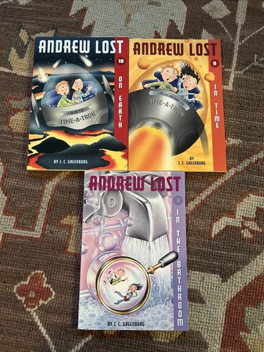 Andrew Lost Childrens Books Lot 2, 9, 10 Bundle by J. C. Greenburg Very ...