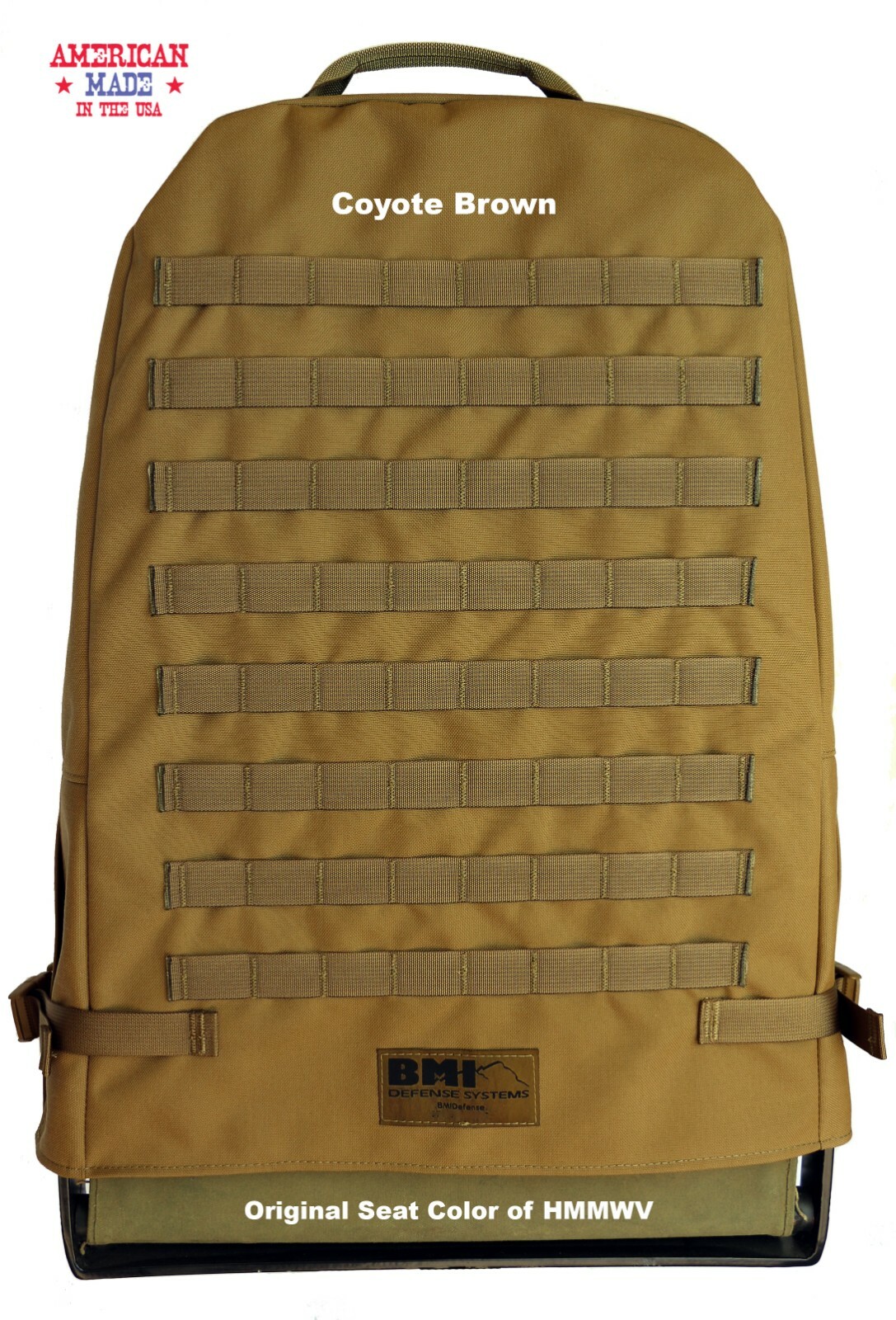 HMMWV Seat Cover - MOLLE Humvee Seat Cover Cordura® Made in USA ...