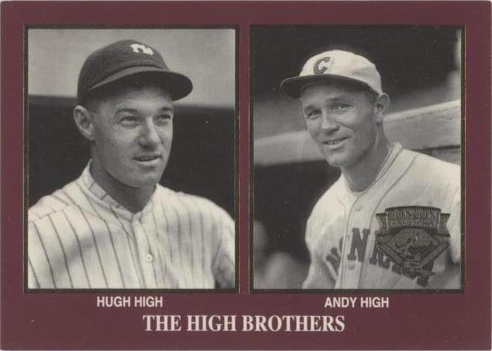 1994 The Sporting News Conlon Collection - Andy High, Hugh High #1174 ...