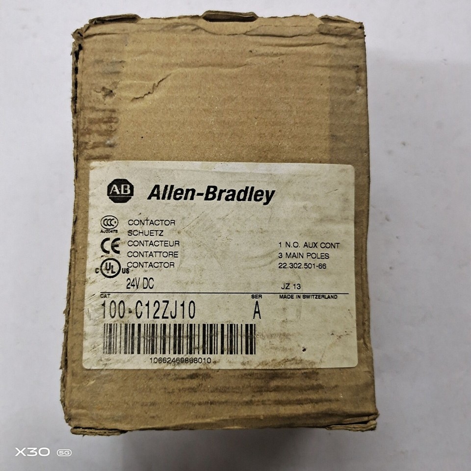1pcs New AB Contactor 100-C12Z*10 100-C12ZJ10 DC24V | eBay