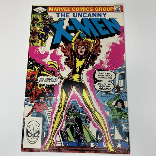 UNCANNY X-MEN # 157 DARK PHOENIX-WOLVERINE-COLOSSUS-CYCLOPS Comic Book ...